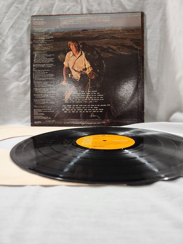 John Denver: Aerie, LP, RCA Victor Records 1971, Rockaway Pressing, LSP ...