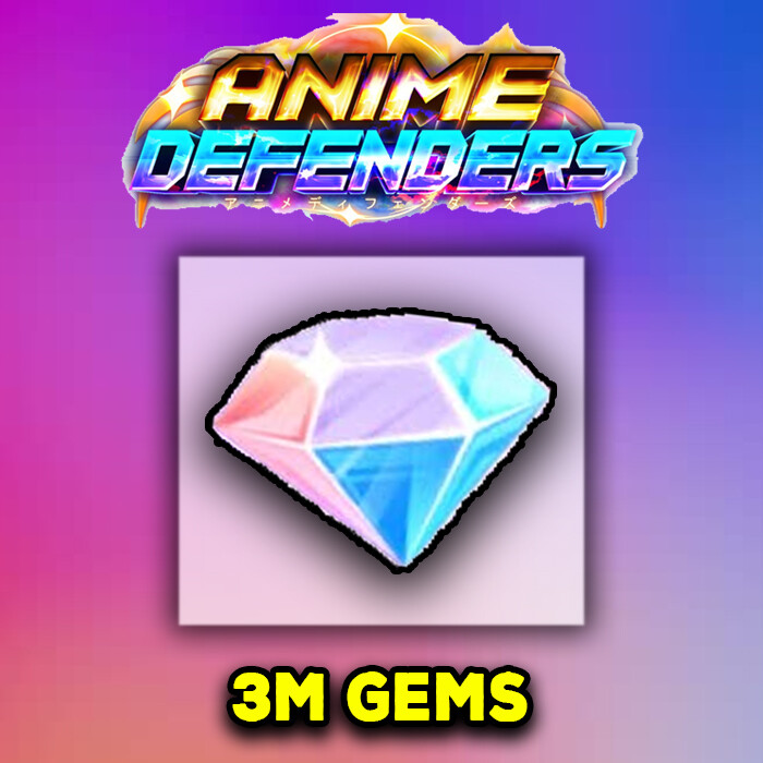 [💎] Anime Defenders | ROBLOX | 1M - 50M GEMS | CHEAP PRICE & FAST ...