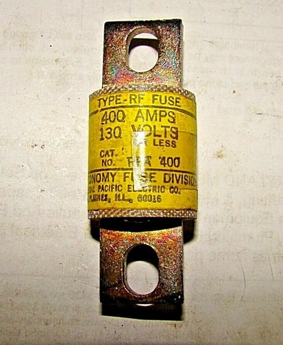 1pc. Economy Fuse RFA 400 400 Amps, 130V, NIB | eBay