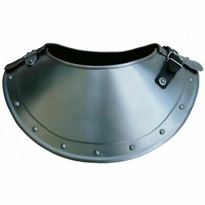 Medieval Gorget Neck 16th century gorget Armor Plate 18 Gauge Steel | eBay