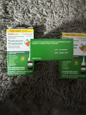 2pk CVS Health Fluticasone Propionate Nasal Spray USP 144 each 05/24 | eBay