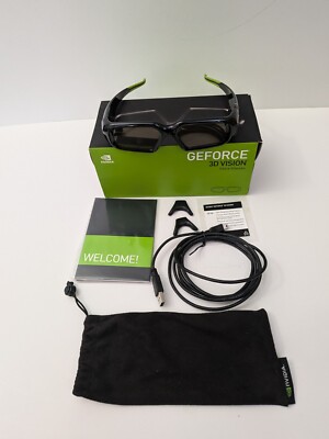 NVidia GeForce 3D Vision Extra Glasses - Model P701 - Used | eBay