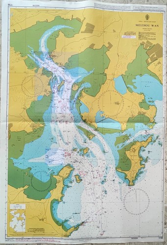 Admiralty 1736 MEIZHOU WAN CHINA SOUTH EAST COAST Map Chart Maritime ...