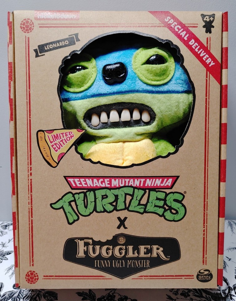 FUGGLER SET OF 4 Teenage Mutant Ninja Turtle Ugly Monster Toys LTD ...