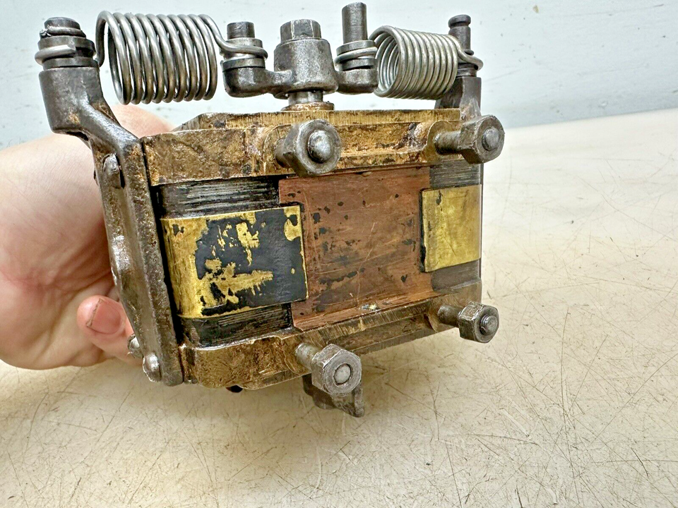 WEBSTER K BRASS BODY MAGNETO Hit Miss GAS ENGINE Old MAG 46246 Hot Hot ...