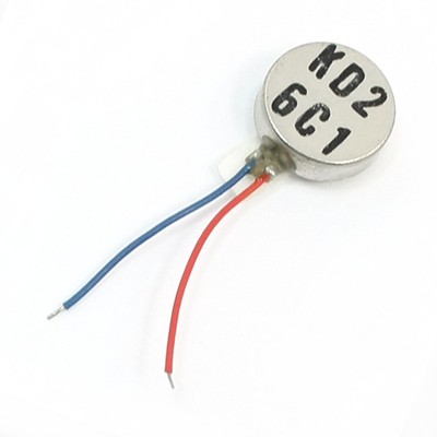 Cell Phone Vibrating Coin Type Mini Vibration Motor 12000RPM 10mm x 3 ...