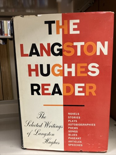 Vintage First Edition Langston Hughes Reader Novels, Stories (1958, HC ...