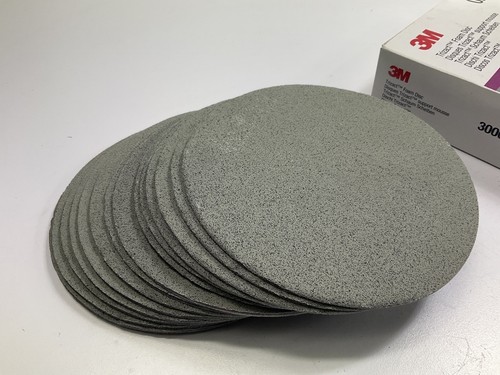 3M Trizact 02085 443SA Abrasive Sanding Discs, 6 In Dia, 3000 Grit, 15 ...