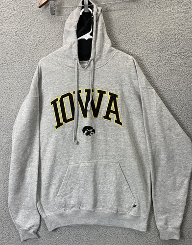 🔥 Iowa Hawkeyes Gray J America Sweatshirt Hoodie University Of Iowa ...