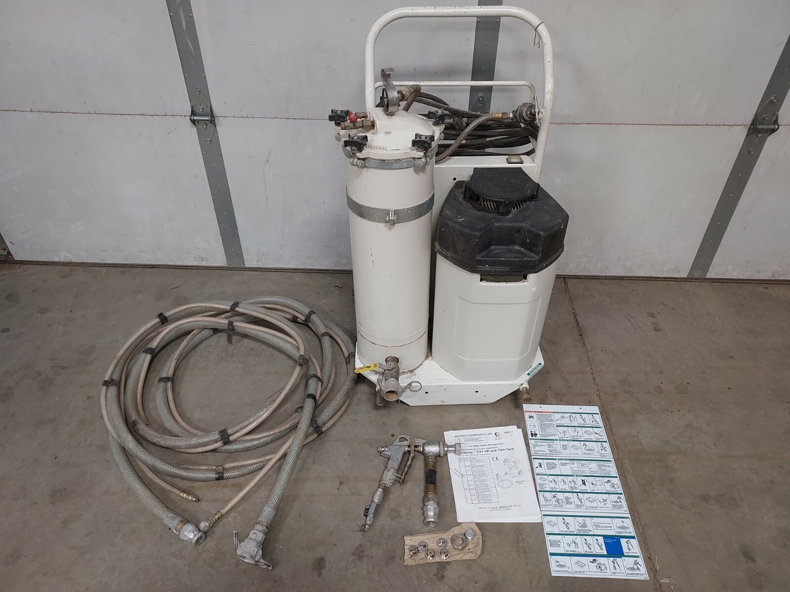 Graco TexSpray Compact Ext 120V, 60Hz, l99a Texture 231761 wall ...