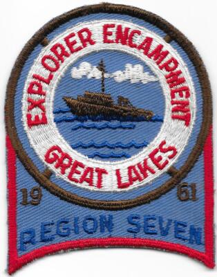 A61a 1961 Explorer Encampment Region 7 Seven Boy Scouts of America BSA ...