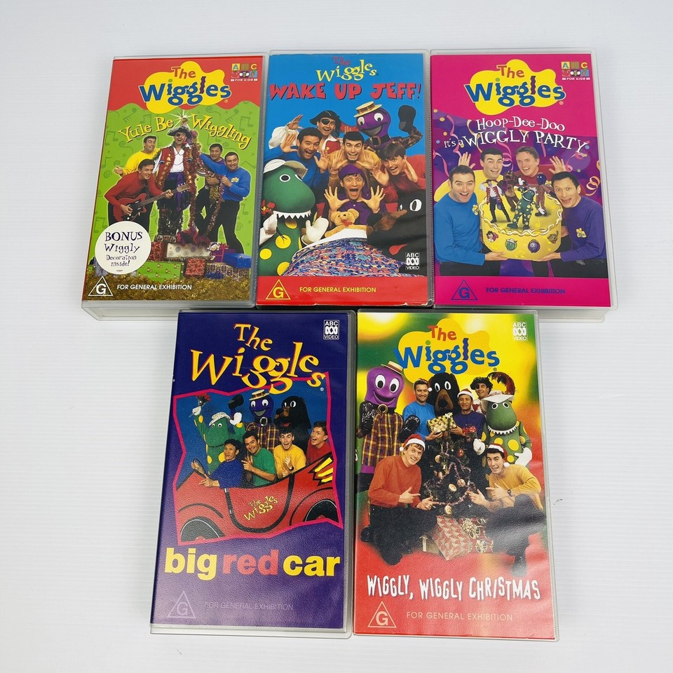 The Wiggles Bundle x 5 VHS Tapes ABC Village Video Great Condition | eBay