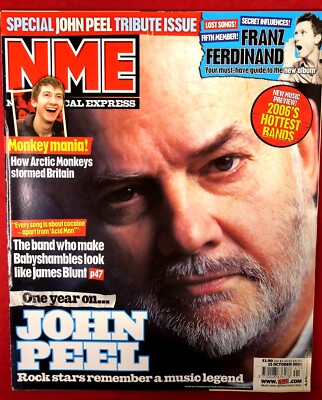 NME Magazine JOHN PEEL October 15 2005 | eBay