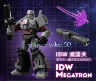 IDW Megatron Transformers Model Figure 4 in. Blokees Toy v6 | eBay