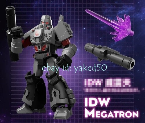 IDW Megatron Transformers Model Figure 4 in. Blokees Toy v6 | eBay