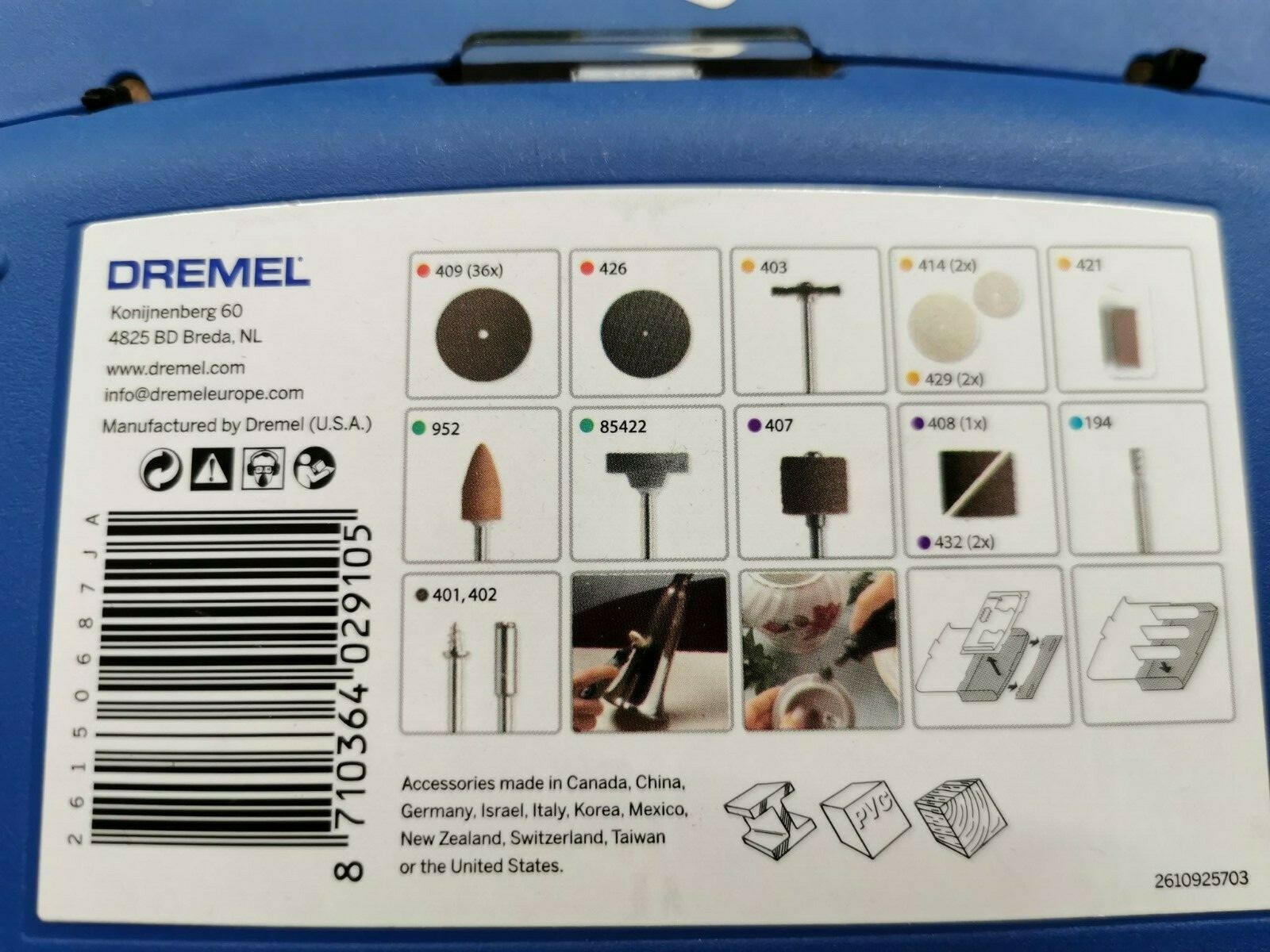 Dremel Mehrzweck-Set Schleifer Polierer 687 Zubehör Set | eBay.de