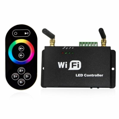 WiFi LED Controller IOS Android WF300 For Dream Color LED Light Strip ...