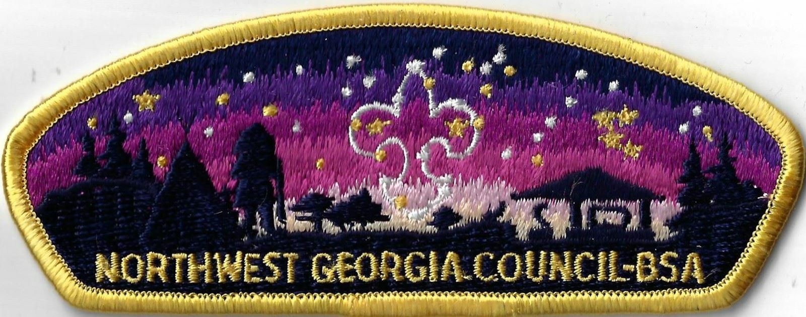 Northwest Georgia Council BSA CSP YELLOW Border [MX14350] | eBay