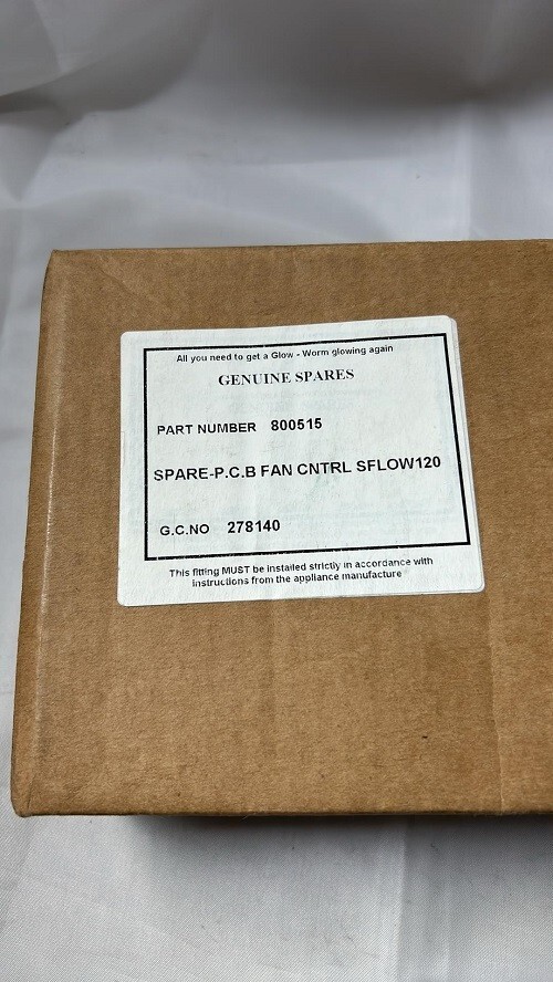Glowworm 800515 OBSOLETE SPARE-P.C.B FAN CNTRL SFLOW120 NOW USE ...