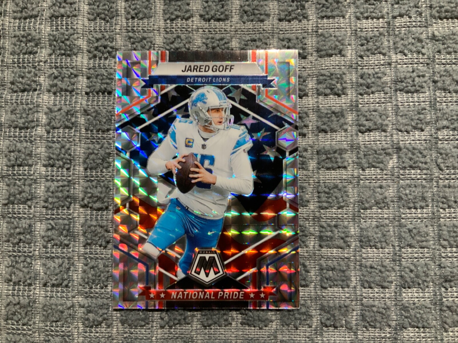 2023 PANINI MOSAIC SILVER PRIZM NATIONAL PRIDE 258 JARED GOFF | eBay