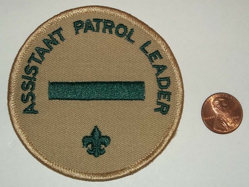 BSA OA BOY SCOUTS OF AMERICA INSIGNIA POSITION PATCH ASSISTANT PATROL ...