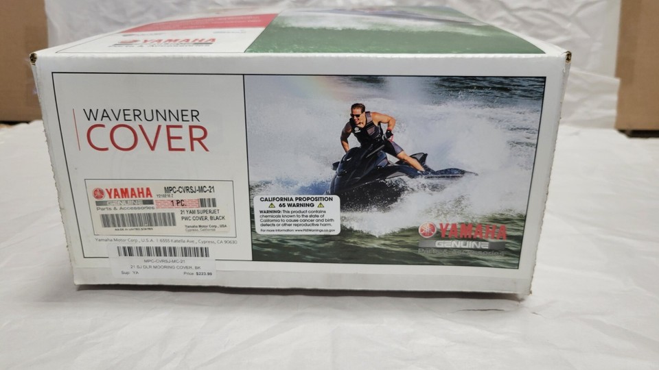 Yamaha WAVERUNNER SUPERJET Dealer Logo Mooring Cover - MPC-CVRSJ-MC-21 ...