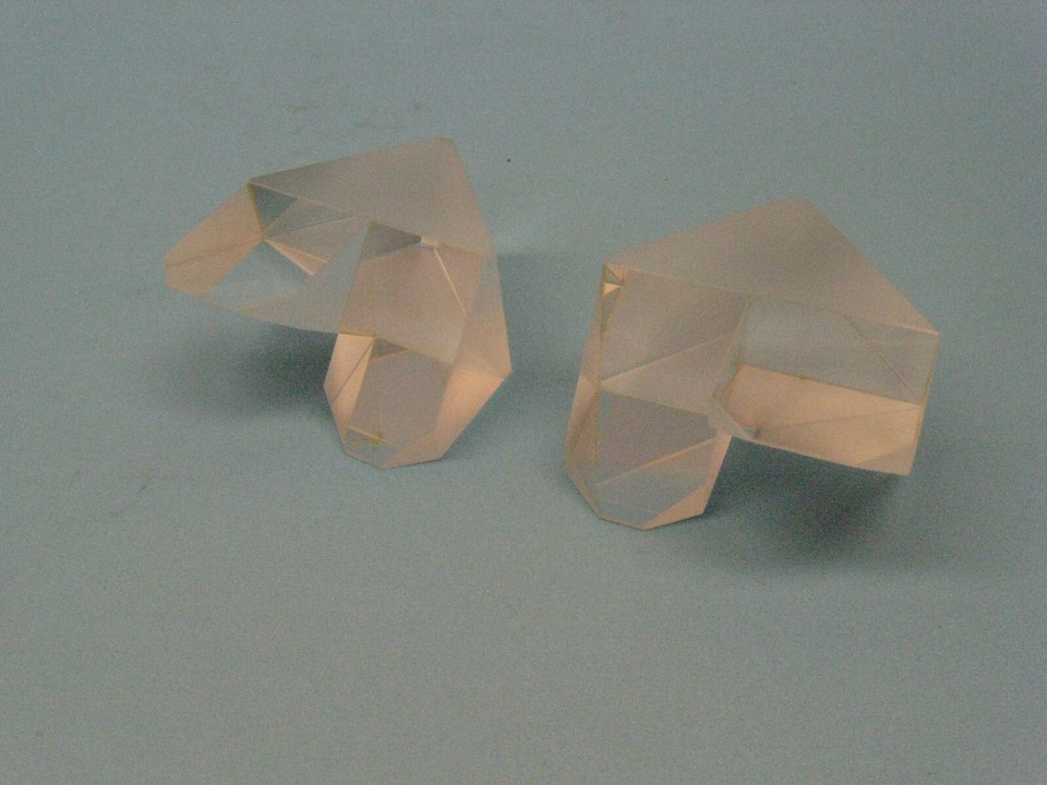 Pair of Prism Clusters from Stereo Microscope | eBay