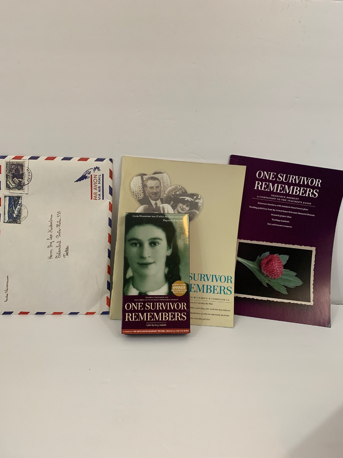 One Survivor Remembers Holocaust Teaching Kit Grade 8-12 Homeschool VHS ...