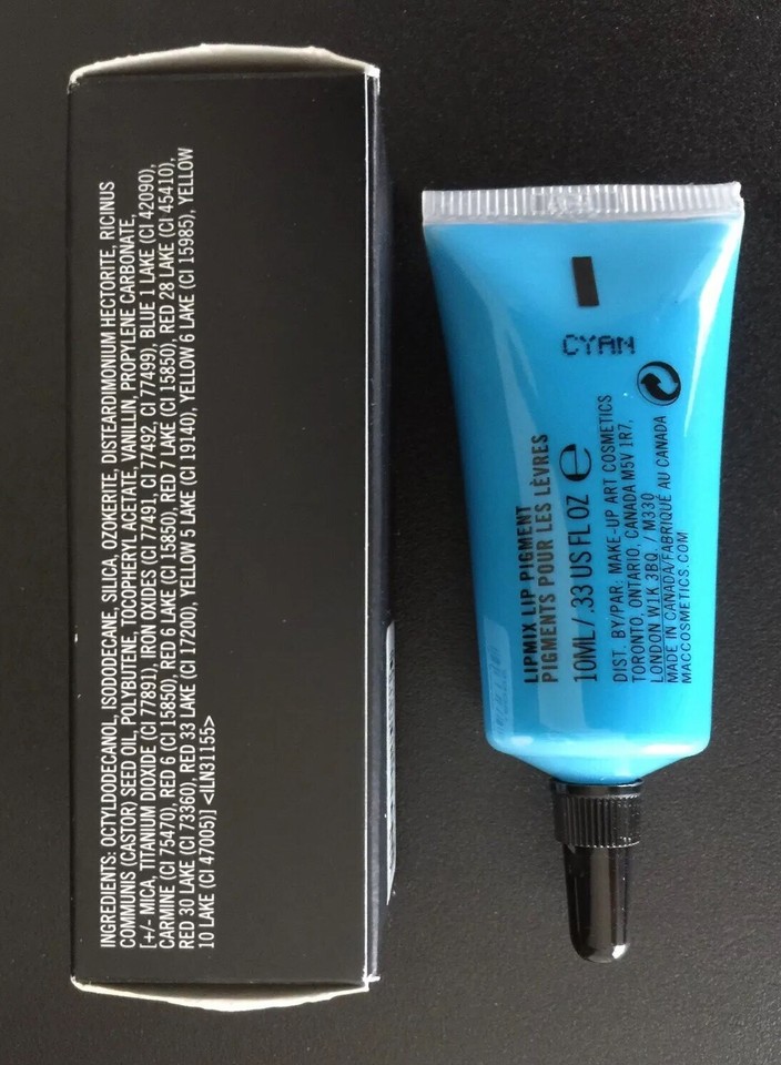 Mac Lipmix Lip Pigment Customize Color Cyan | eBay