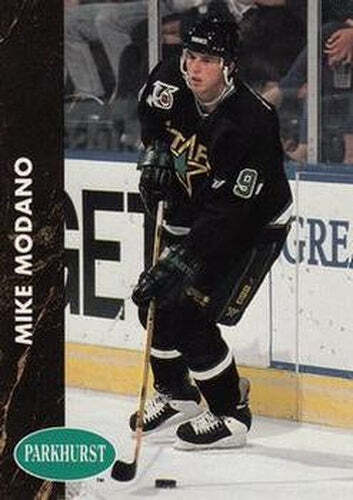 #81 Mike Modano - Minnesota North Stars - 1991-92 Parkhurst Hockey | eBay