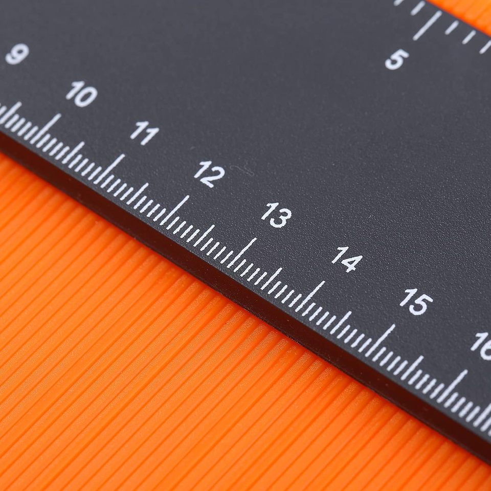 TOPWAY Contour Gauge Profile Tool with Adjustable Lock, 10 Inch ...