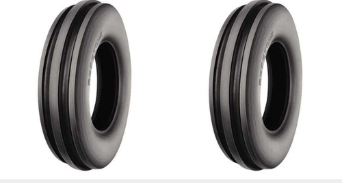 TWO 500X15,500-15,5.00X15,5.00-15 JOHN DEERE 3 Rib Tractor Tires w ...