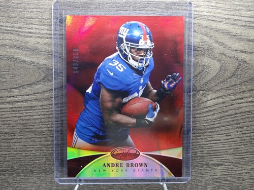 2013 Certified Mirror Red #119 Andre Brown /250 | eBay