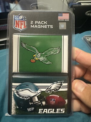 Philadelphia Eagles 2 Pack Magnet 🧲 Set 2x3”NFL LICENSED | eBay