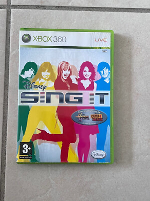 JEU XBOX 360 Disney Sing It FR - TBE complet | eBay