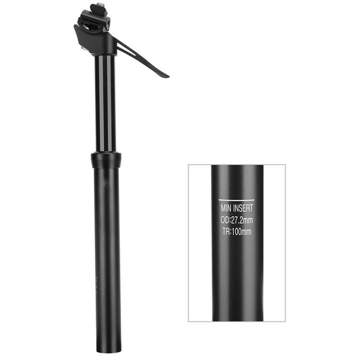 Lightweight Bicycle Dropper Seat Post for Easy Operation and Adjustability | eBay