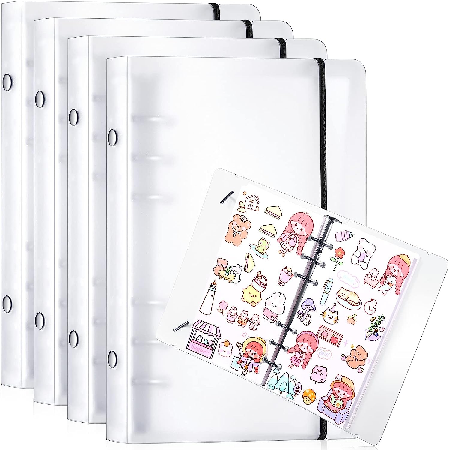 Sticker Collecting Album Sheets Reusable Sticker Book Sticker ...