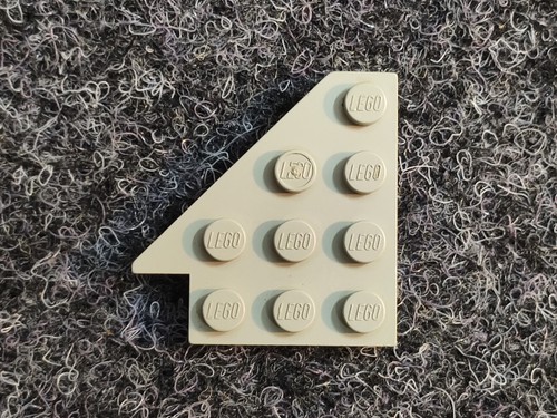 Lego 1 x 3936 Flügel links altgrau hellgrau 4 x 4 - Classic Space | eBay