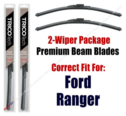 1983-2011 Ford Ranger Wipers 2-Pack Premium Beam Blade Wiper Blades ...