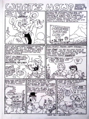 PHIL FOGLIO PHIL & DIXIE'S COMIC STRIP # 54 DRAWING SIGNED | eBay