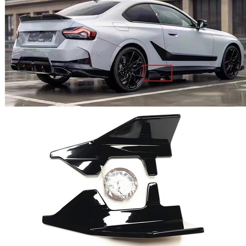 Side Splitter Spoiler Flaps Cover Trim For BMW 2 Series G42 M235i Coupe ...