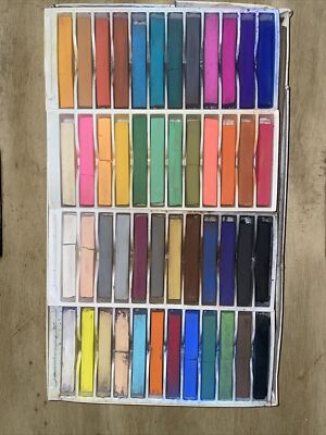 Weber Costello Alphacolor Vintage Art Pastels 48 Square Sticks Complete ...