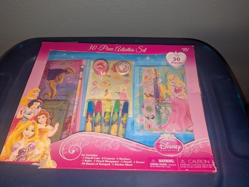 DISNEY PRINCESS,30 PIECE ACTIVITIES SET,CHILDRENS LEARNING ACTIVITIES ...
