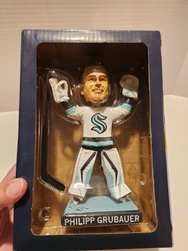 SEATTLE KRAKEN 2024-2025 Philipp Grubauer #31 Bobblehead NHL SGA New ...