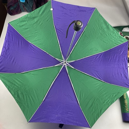 Wimbledon Tennis Championships Personal Umbrella 36" New First Time ...