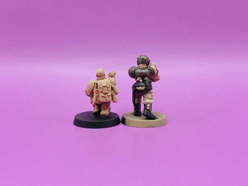 Warhammer 40k Cadian Command Squad Astra Militarum Games Workshop | eBay