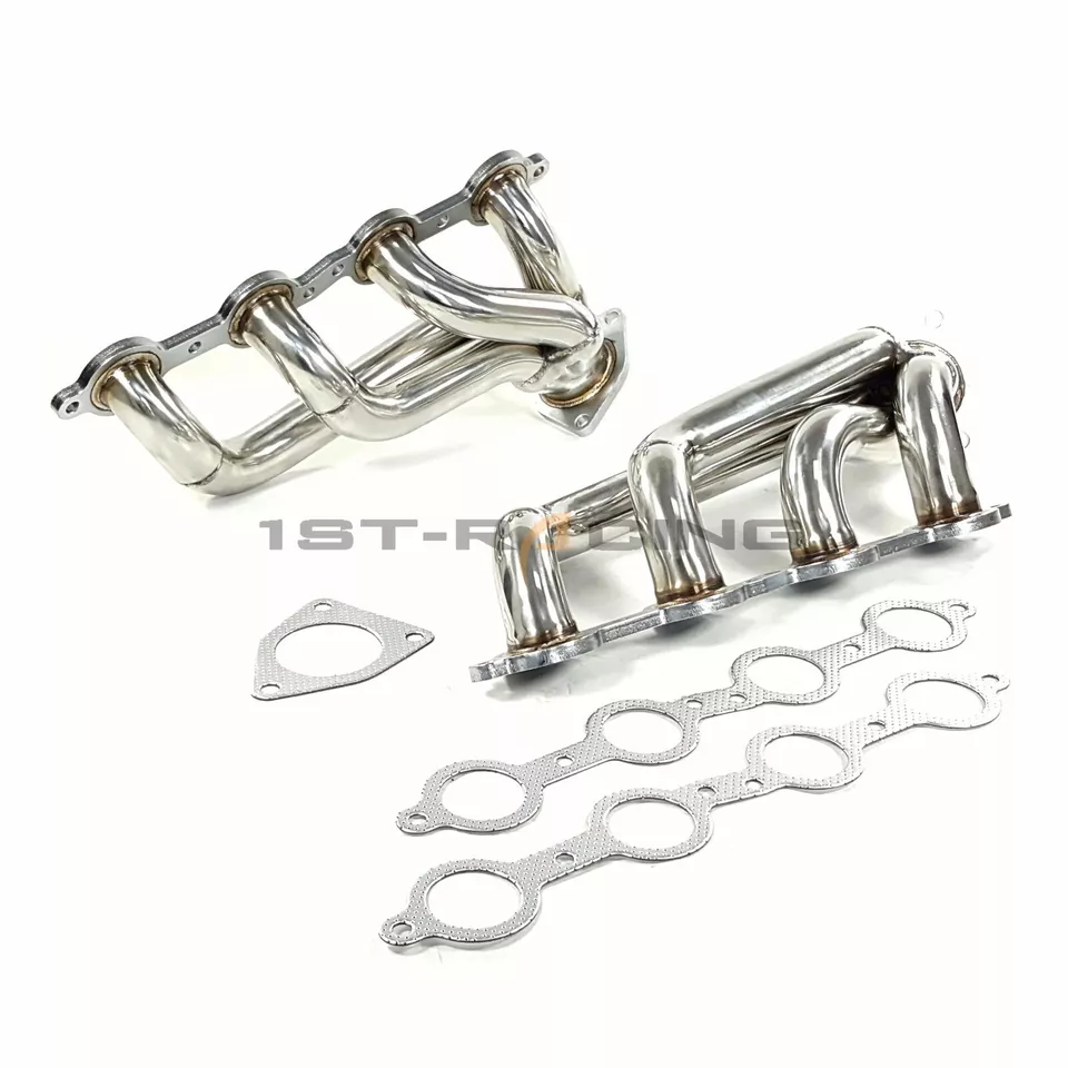 Pair Exhaust Headers for Cadillac Escalade Hummer H2 5.3L 6.0L 6.2L ...