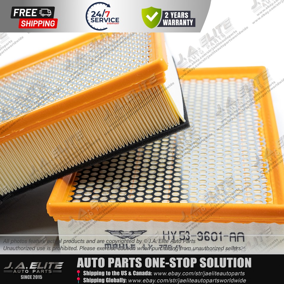 Genuine 2pcs Air Filter for Aston Martin DB11 Vantage V8, OEM:HY53-9601 ...