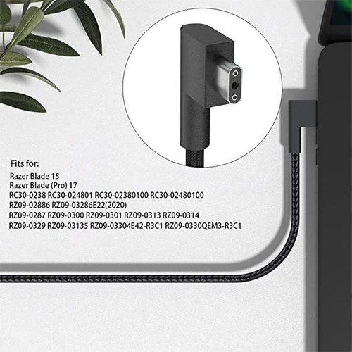 230W Power Adapter Charger for Razer Blade 15 GTX1070 RTX2070 Pro 17 4k ...