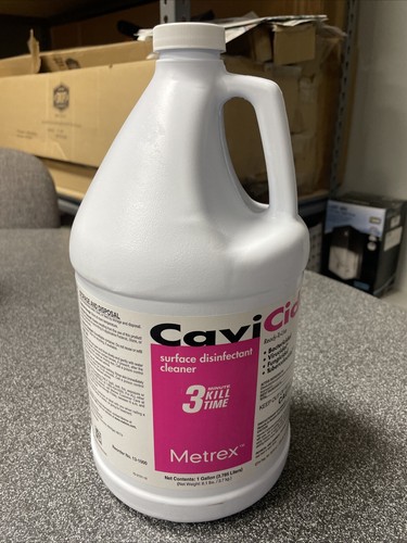 Cavicide 3 Minute Surface Disinfectant Cleaner 1 Gallon Exp.01/26 EPA ...